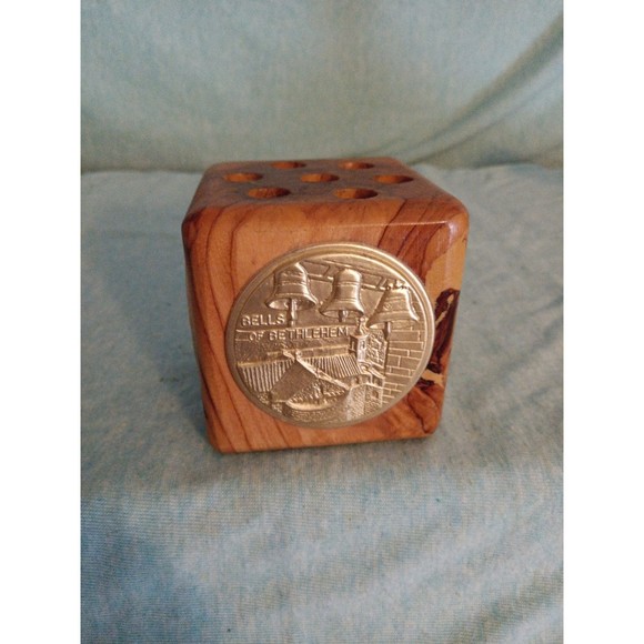 Accents | Hand Carved Jewish Pencil Holder | Poshmark